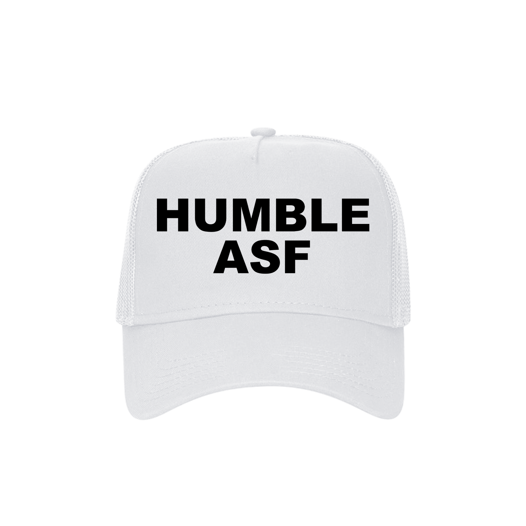 Humble ASF White Trucker – Creator Pod Humble ASF White Trucker – Creator Pod